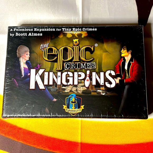 gamelyngames | Toys | Kingpins Expansion Tiny Epic Crimes Micro Board ...